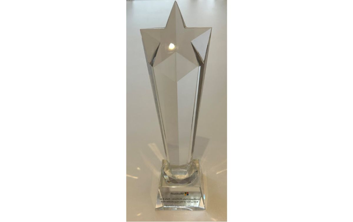 Microsoft Rising Star Of the Year 2021 for Data & AI - Inteltion